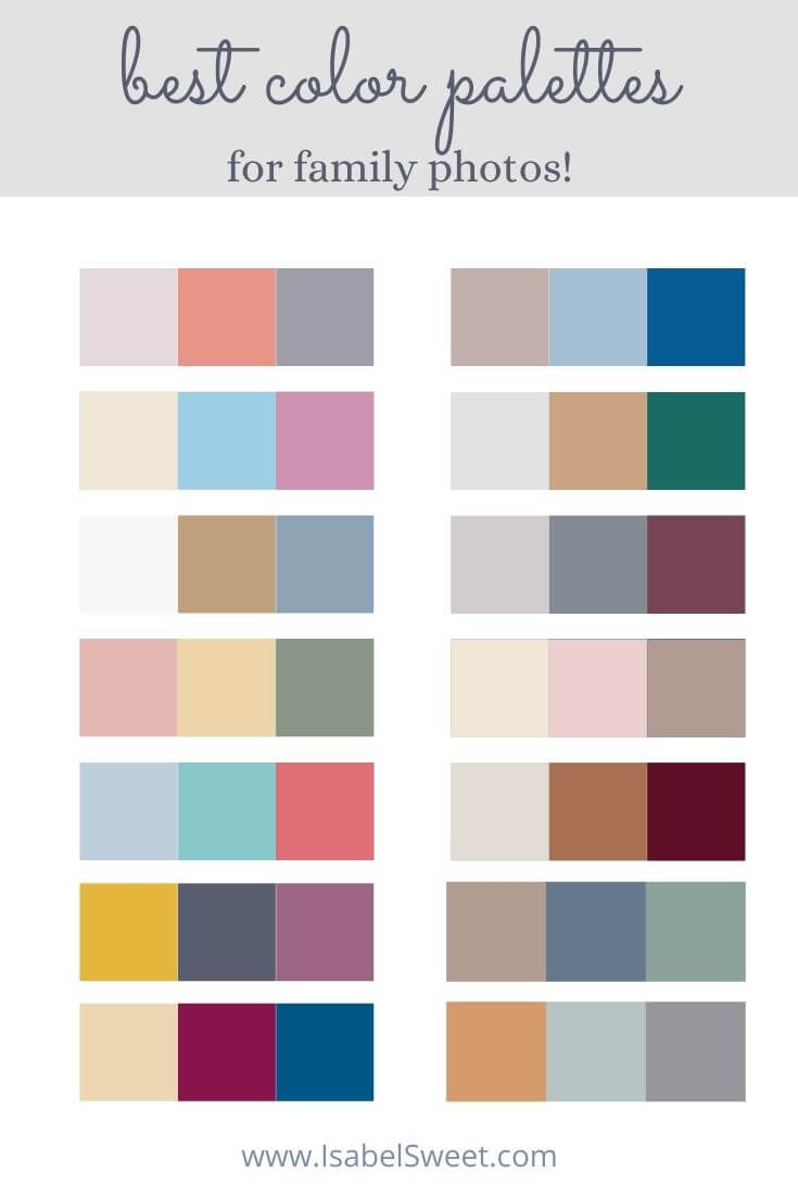 What to wear - family photos - Isabel Sweet